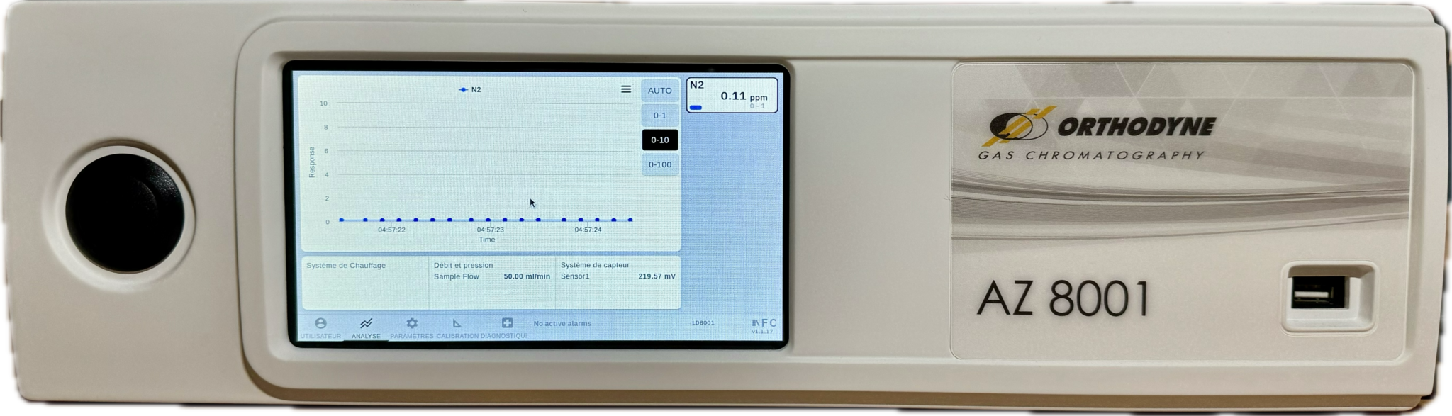New Trace Nitrogen Analyser - AZ 8000 | Orthodyne Gas Chromatography